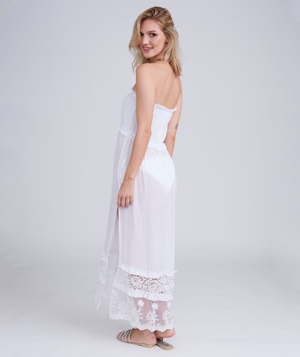 Robe cadiz - blanc – Pia Rossini Trade