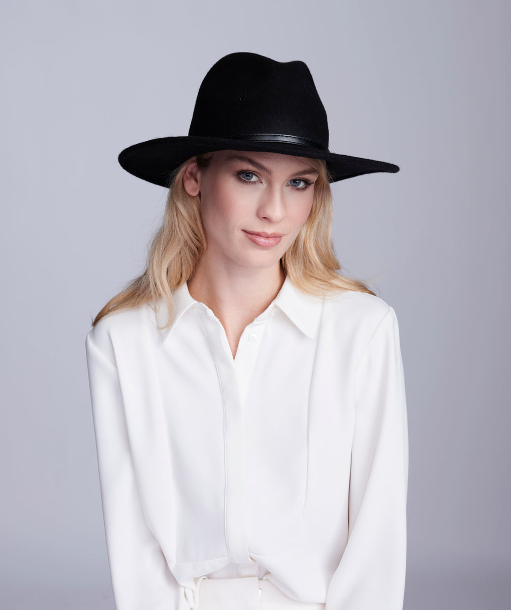 Miriam Hat - Black – Pia Rossini Trade